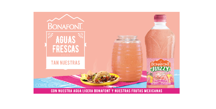 Hidratación muy mexicana que se disfruta con Bonafont Aguas Frescas ...
