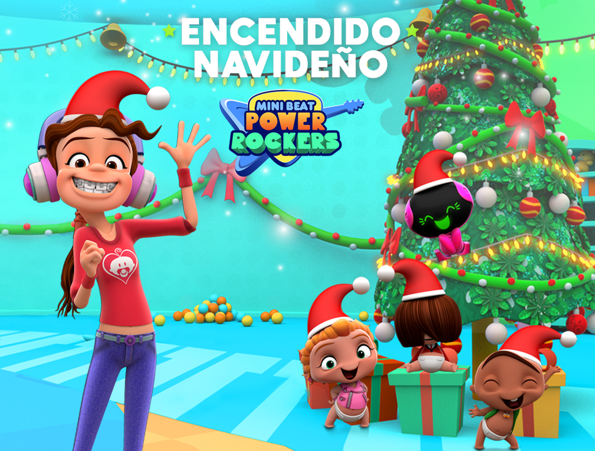 ACOMPAÑA A LOS “MINI BEAT POWER ROCKERS” A ILUMINAR EL ÁRBOL NAVIDEÑO ...