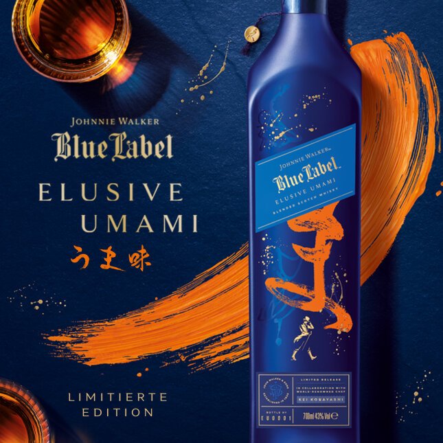 JOHNNIE WALKER BLUE LABEL LANZA NUEVA EDICIÓN ESPECIAL: ELUSIVE UMAMI ...