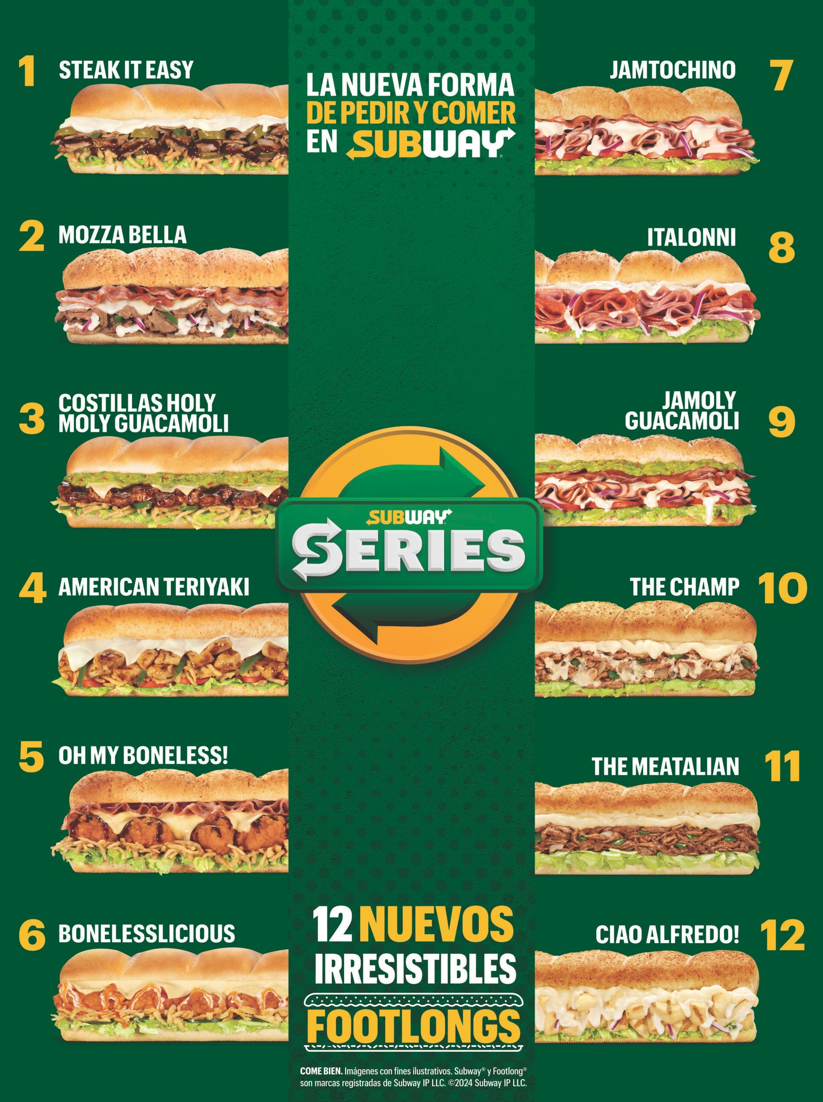 SUBWAY SERIES RECETAS 65X87CM – DISTRITO MAGAZINE