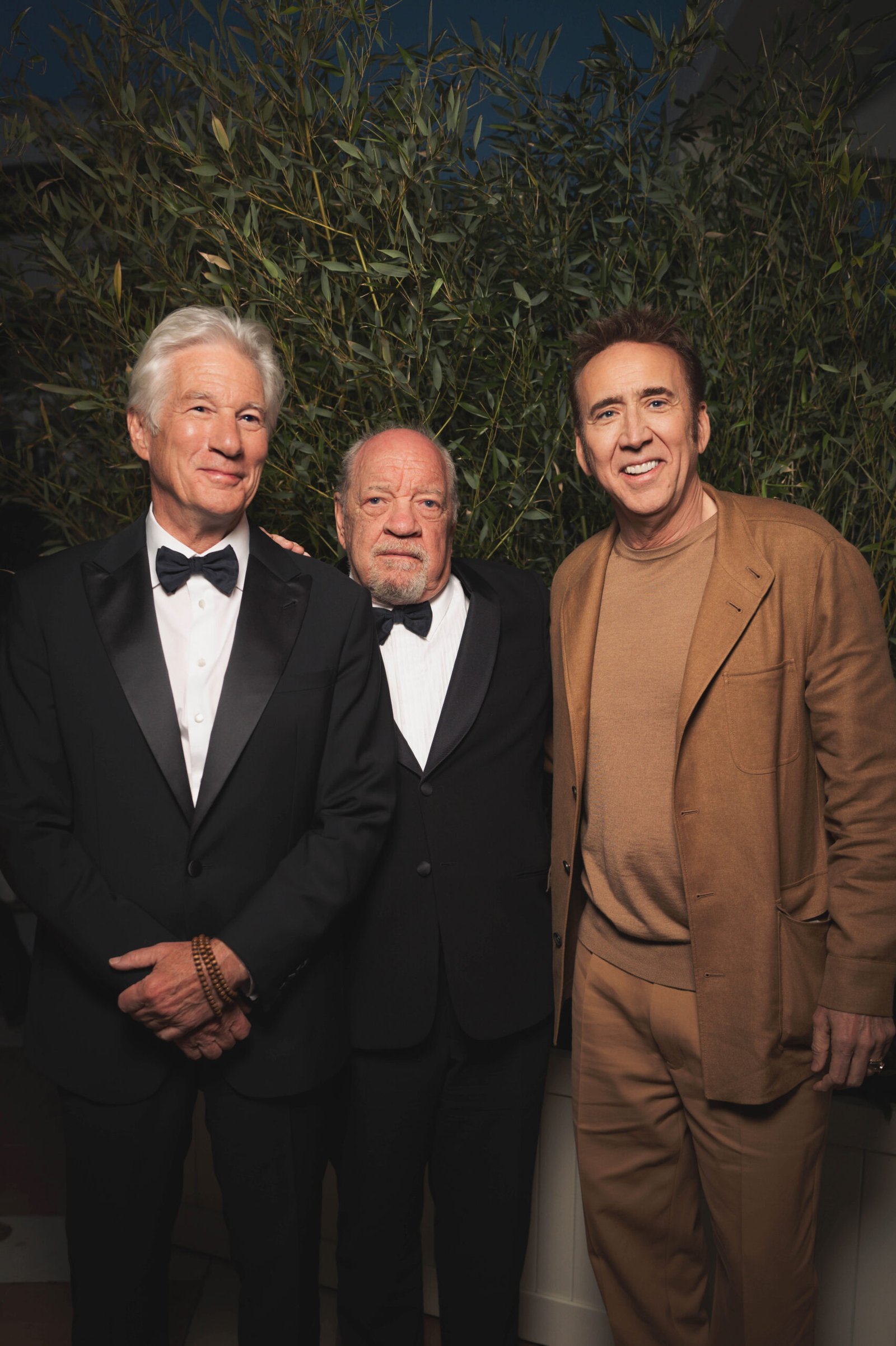 Nicolas Cages y Lucas Bravo luciendo Zegna en Cannes Film Festival ...