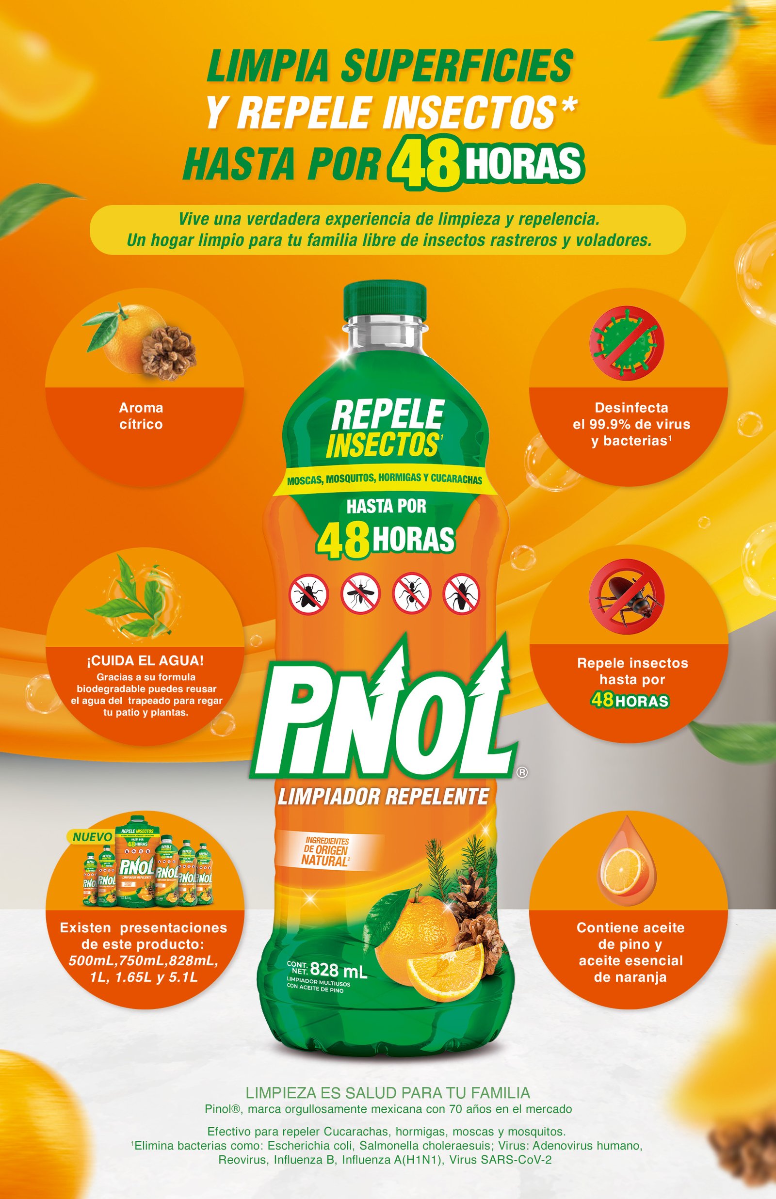Adiós a los insectos con Pinol® Limpiador Repelente – DISTRITO MAGAZINE