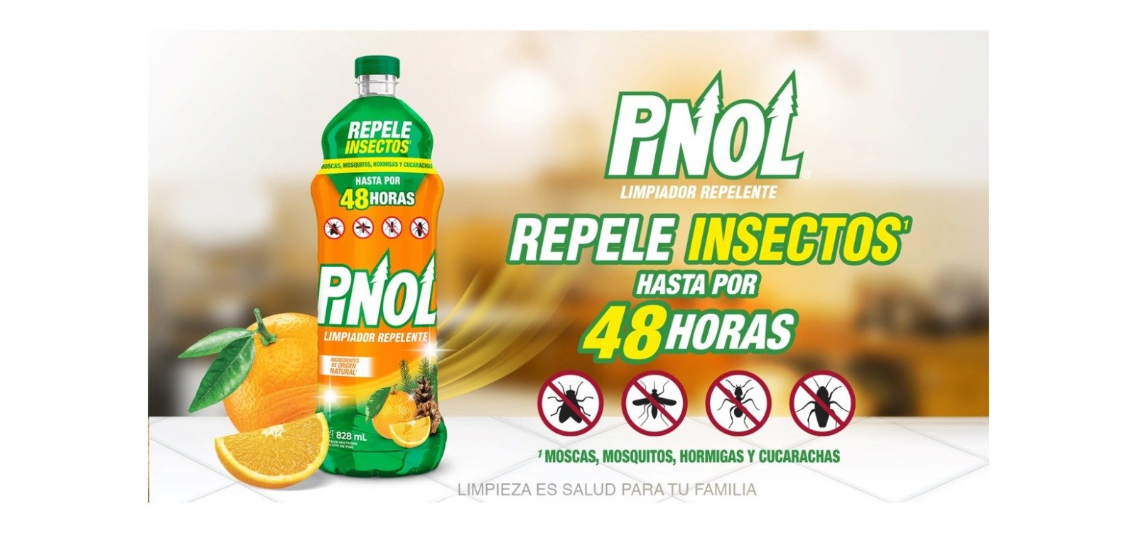 Adiós a los insectos con Pinol® Limpiador Repelente – DISTRITO MAGAZINE